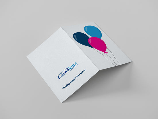 Extendicare Balloon Card – Extendicare Print Shop