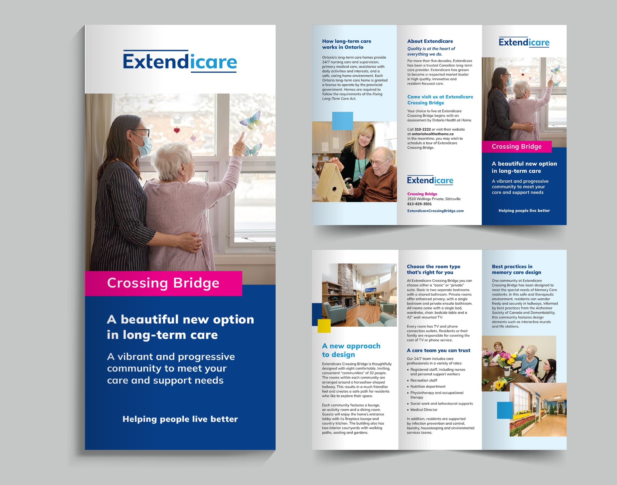 Extendicare English Tri-Fold Brochures – Extendicare Print Shop